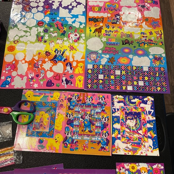 Lisa Frank | Office | 98s Lisa Frank Memory Scrapbook Kit | Poshmark